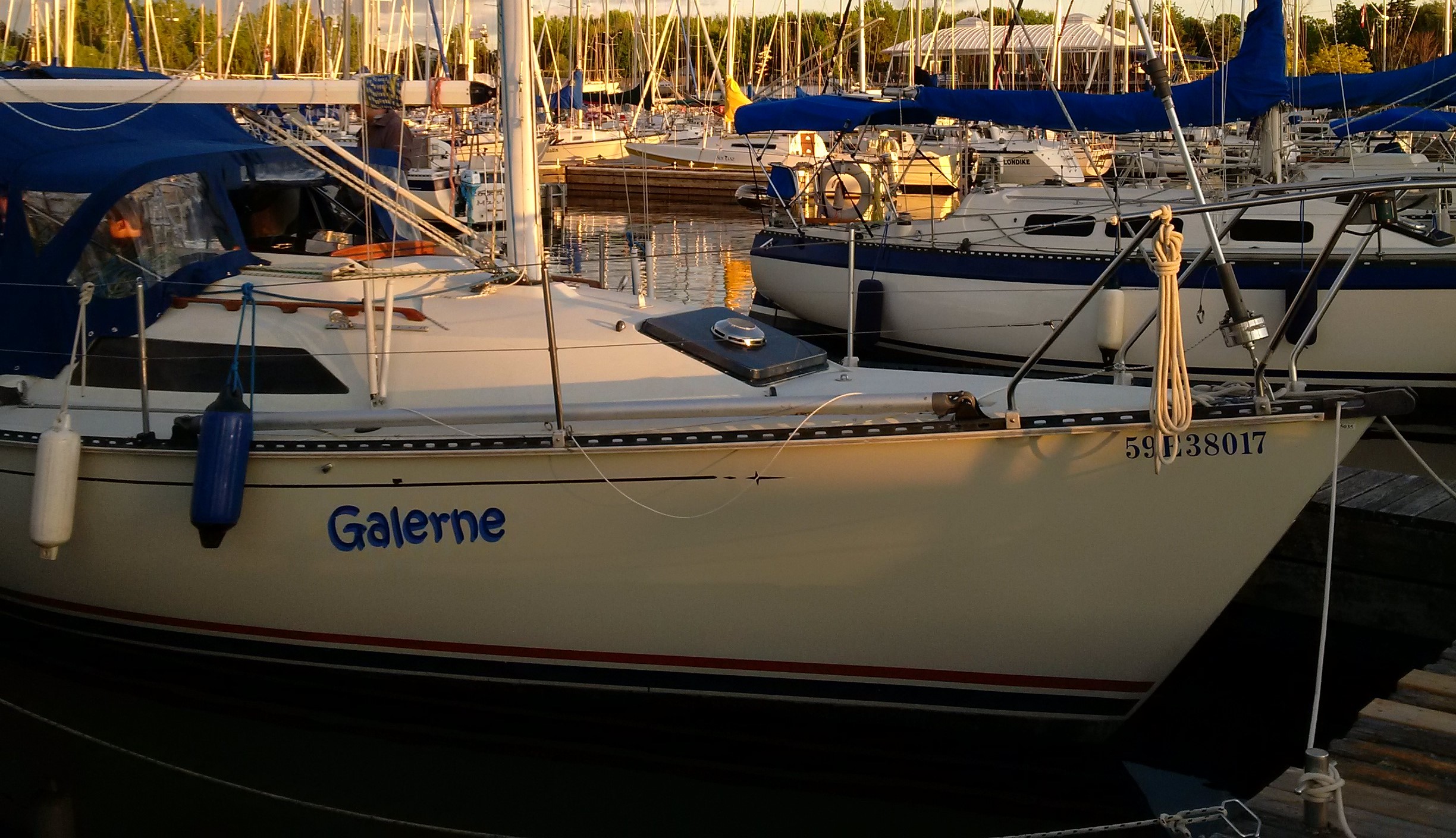 Voilier C&C 27 mark V, 1985 « Voiliers Québec